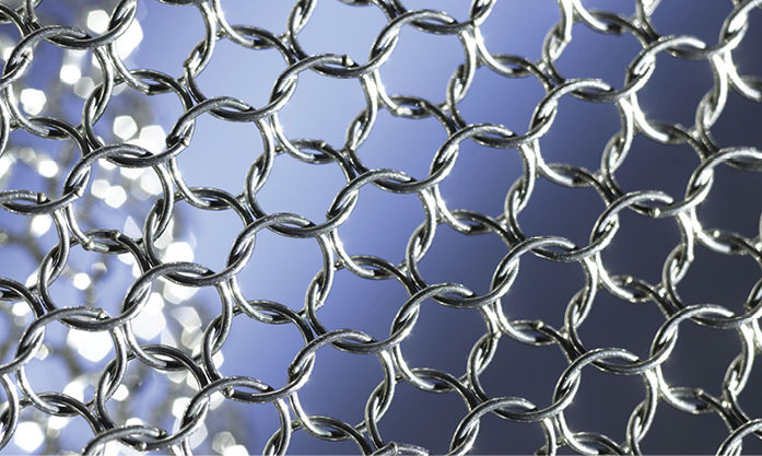 hüllen aus Metall - Netze und Lochbleche