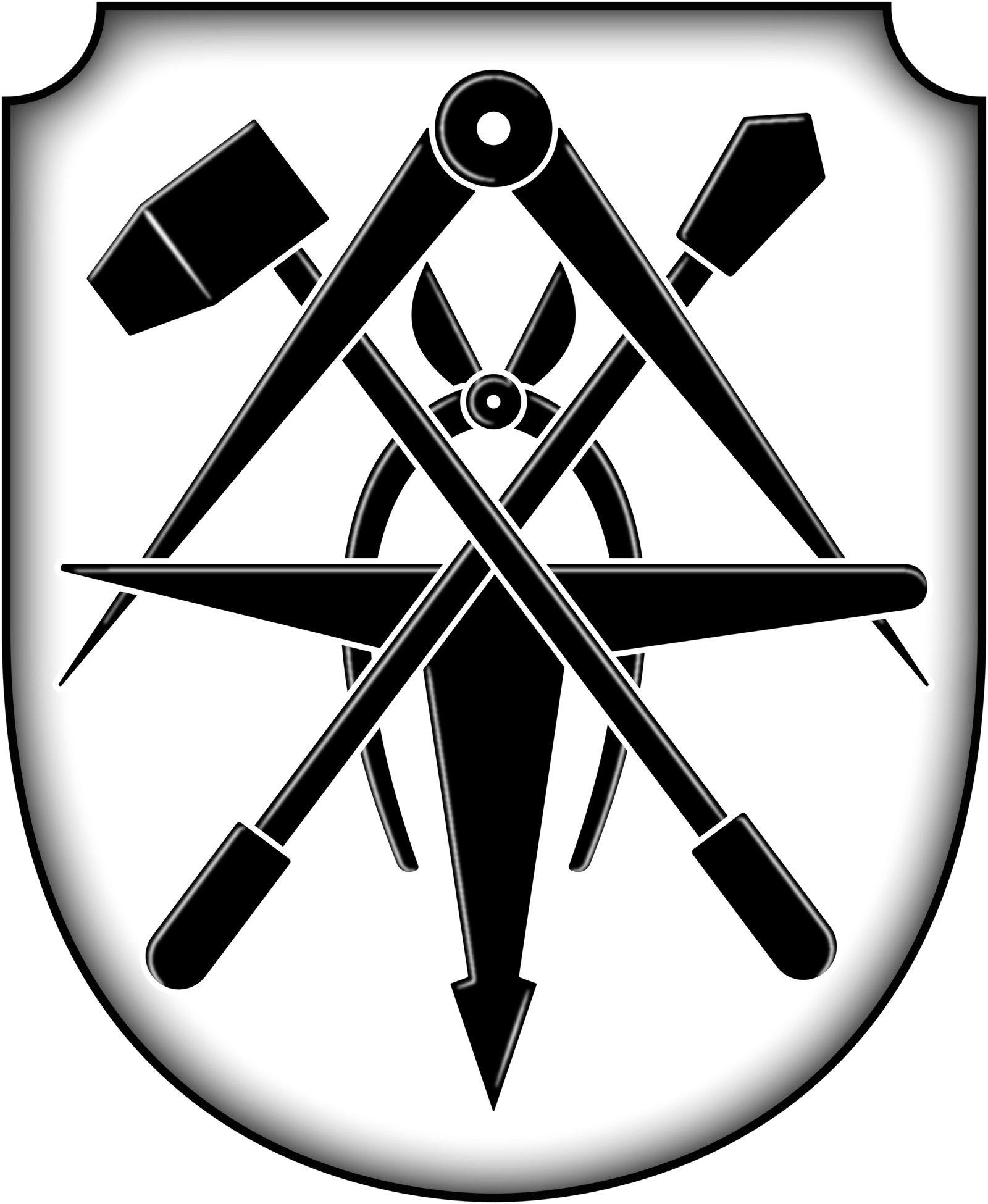 Flagge zeigen mit dem Zunftwappen
