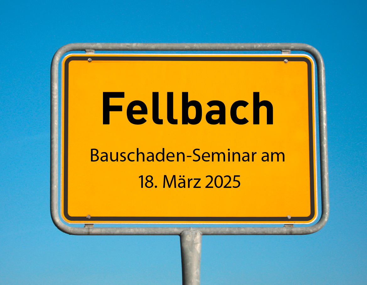 Bausc﻿haden-Seminar zu Gast in Stuttgart-Fellbach