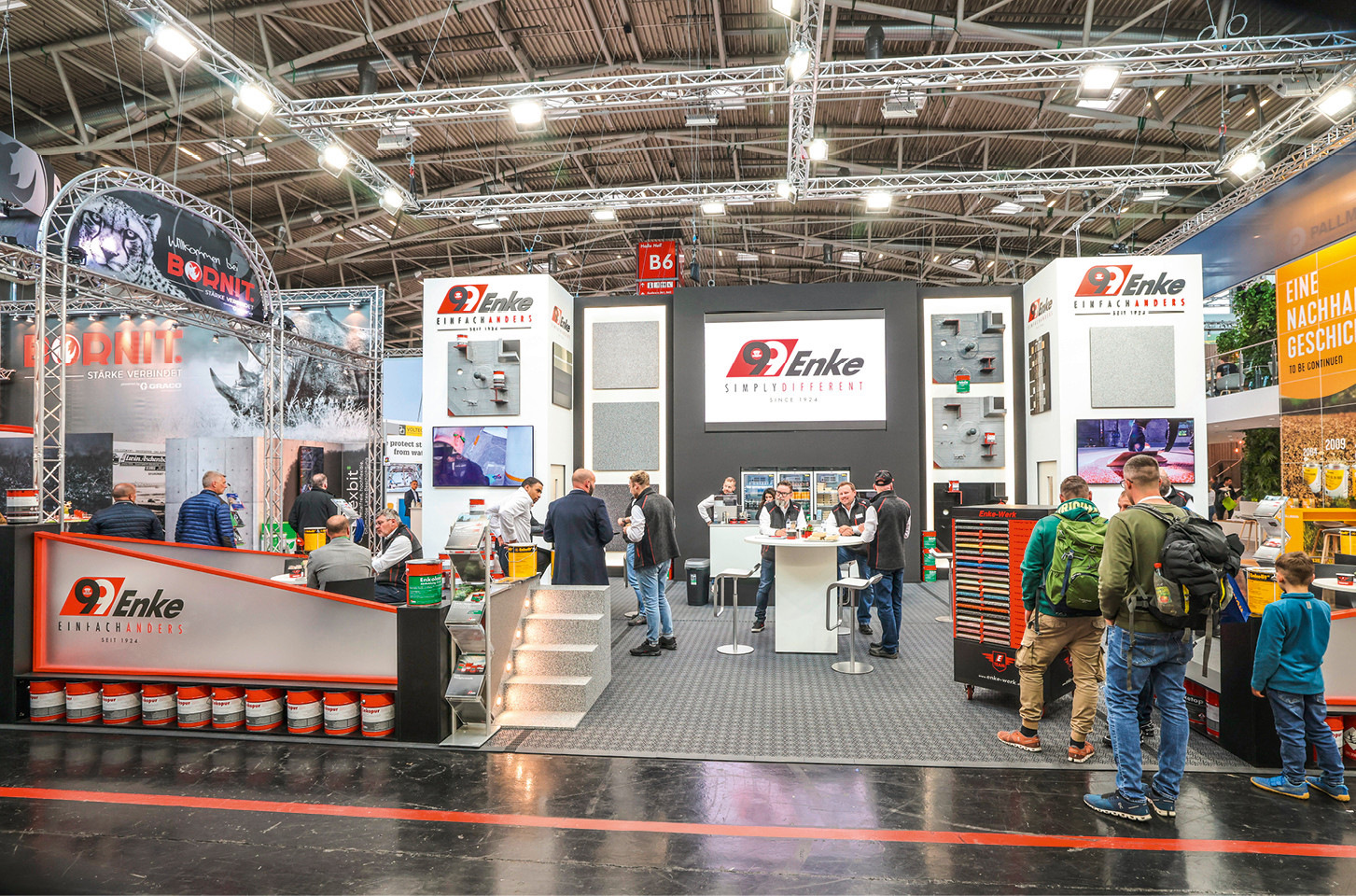 Enke-Produkte s﻿ind trittstabil, handfest und sturmsicher