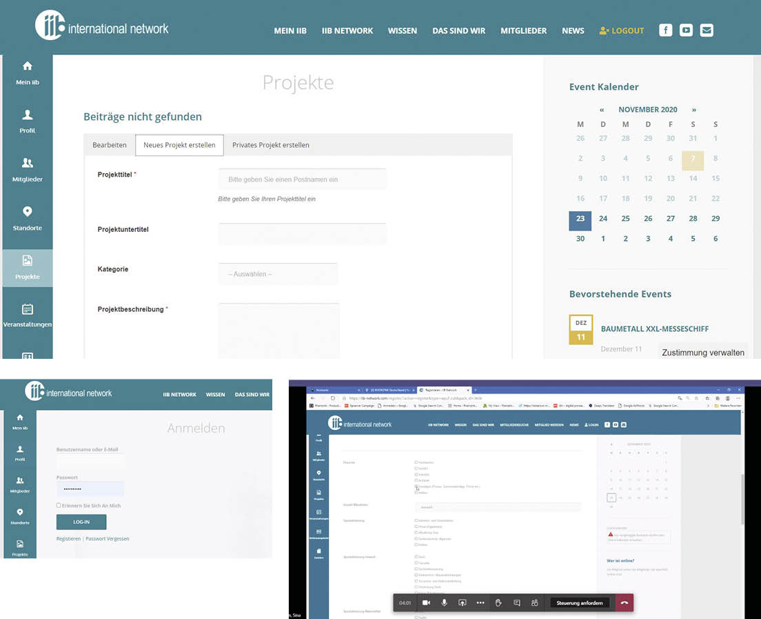 IIB Netw﻿ork im Web-Check: Das kann die neue Website